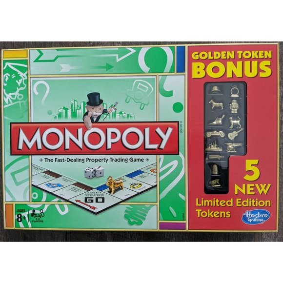 Hasbro | Games | Rare 22 Limited Edition Hasbro Monopoly Board Game ...